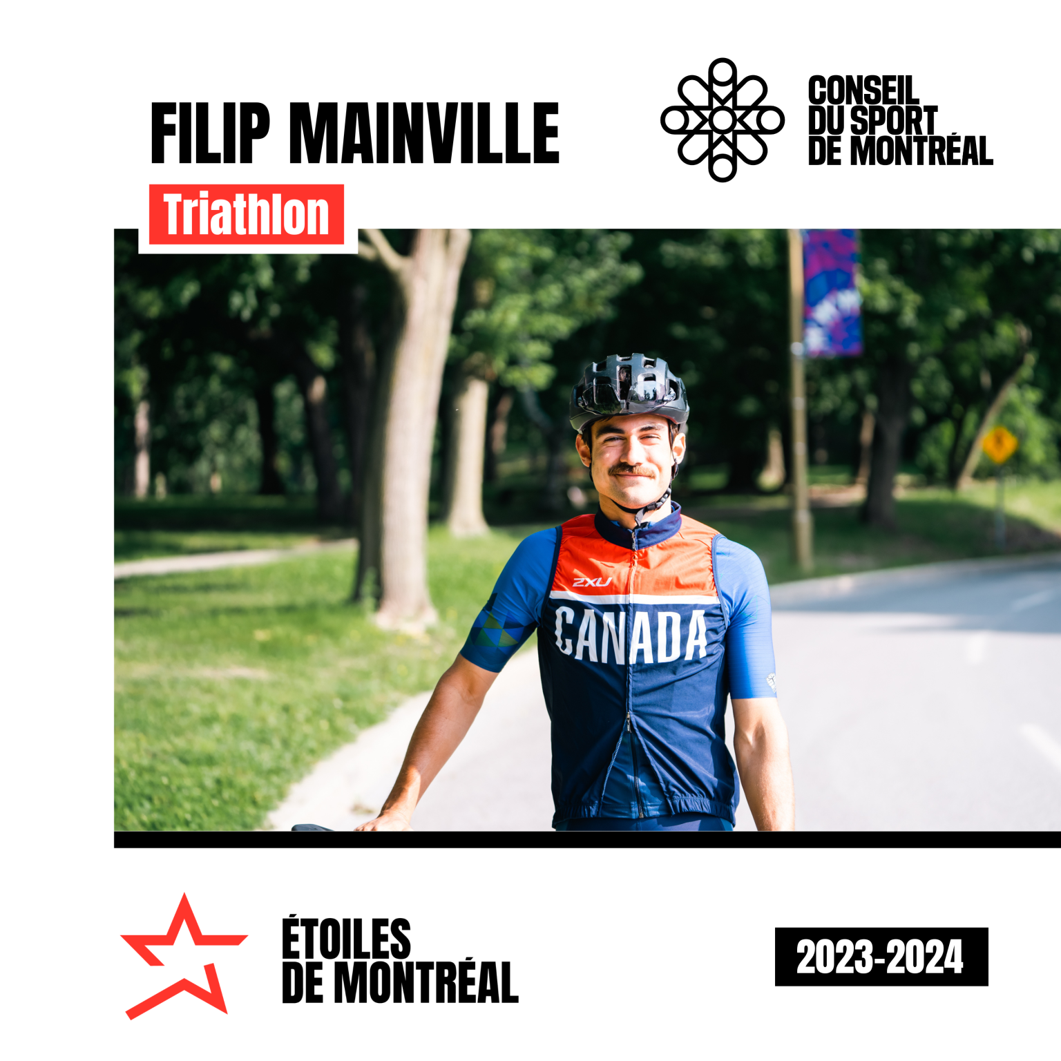 Étoiles de Montréal: cohort 2023-24 - Conseil du Sport de Montréal